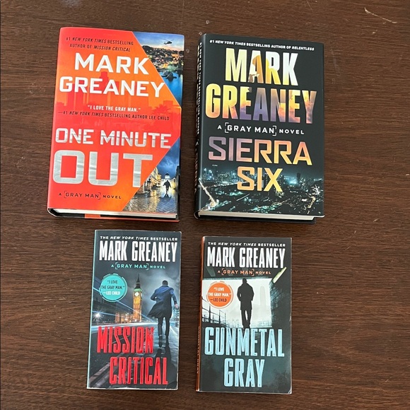 Grooming | Set Of 4 Books Mark Greaney | Poshmark
